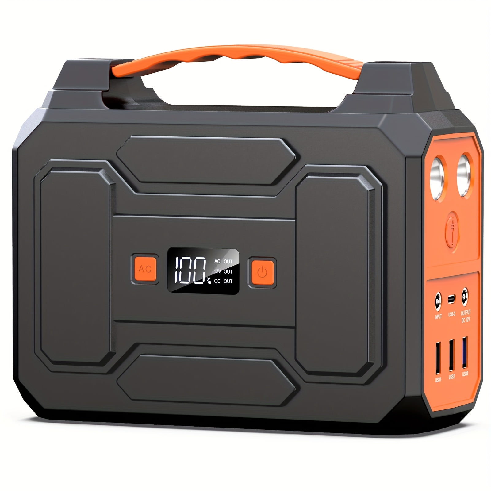 ENFOURCLASS 146Wh Portable Power Station with/without 40W Solar Panel ...