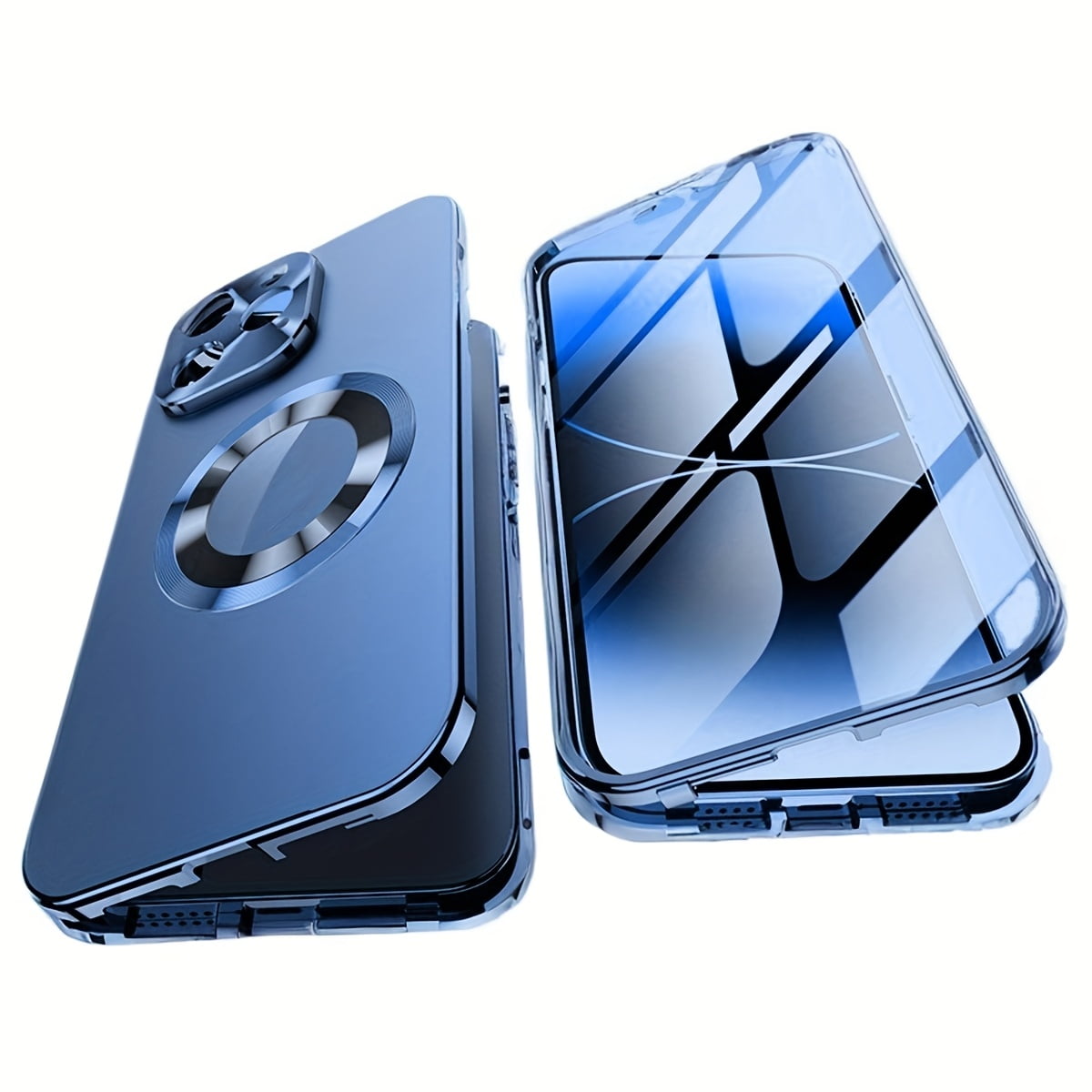 ENFOURCLASS 2-in-1 Magnetic Anti-Spy Phone Case - Full Lens Protection ...