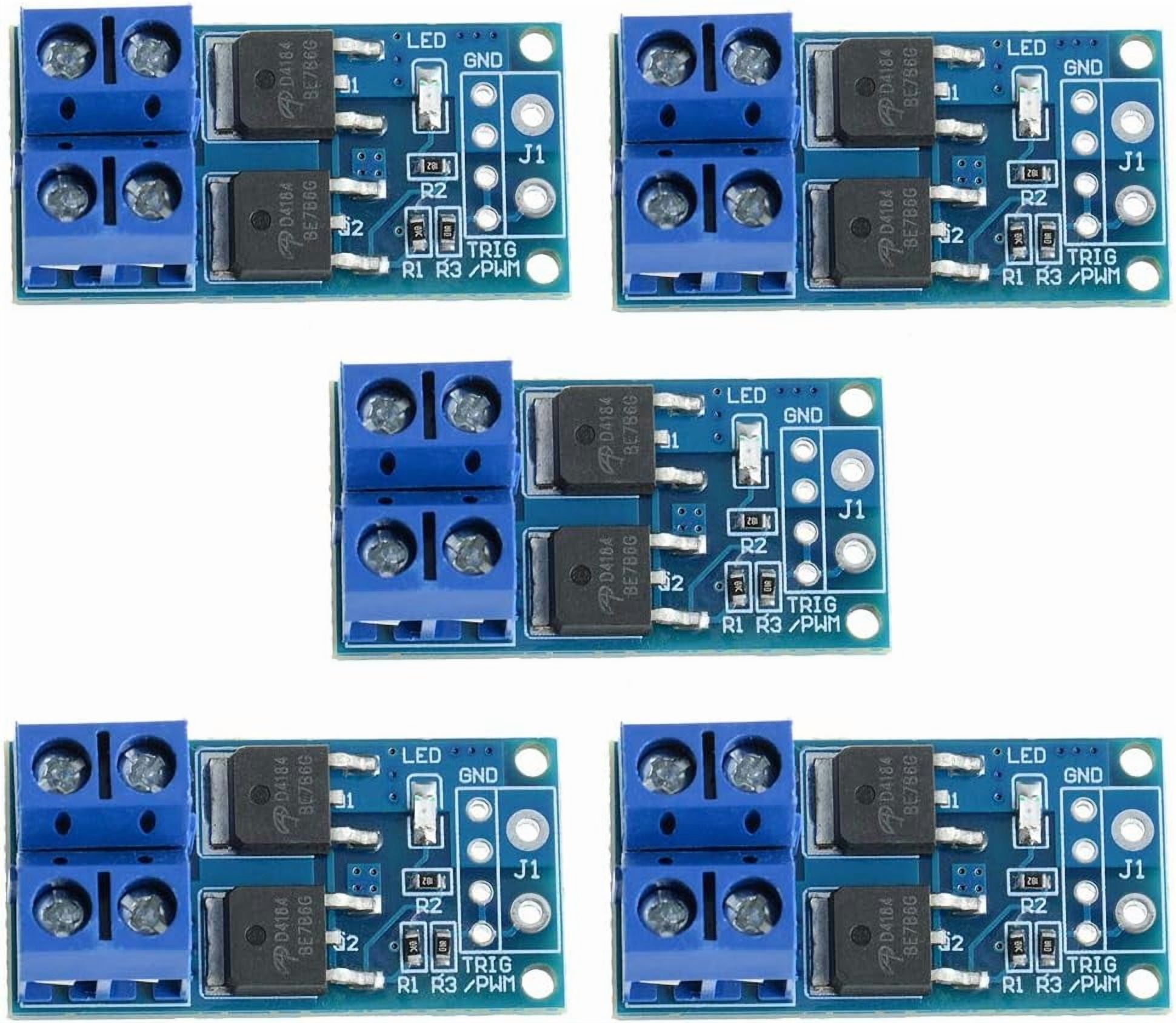 ENFOURCLASS High-Power MOSFET Driver Module (5-Pack) DC 5V-36V 15A 400W ...