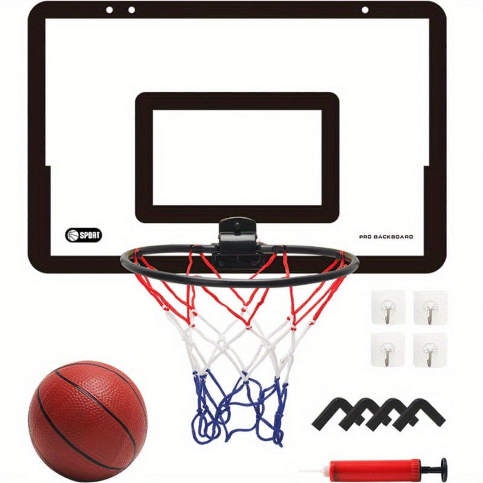 ENFOURCLASS Wall Mounted Mini Basketball Hoop for Home Practice ...