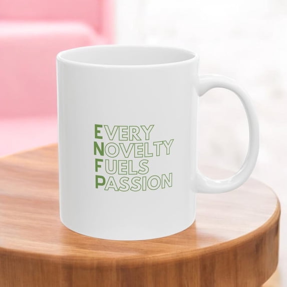 ENFP Mug, mbti Mug, MBTI Gift,16 perS1onalities Gift, Ceramic Mug ...