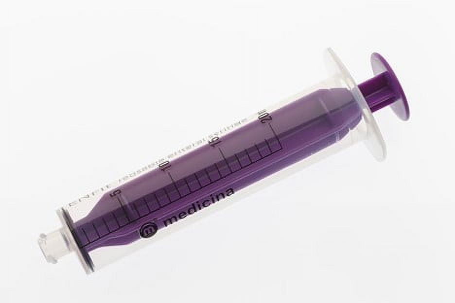 ENFit Reusable Syringe w/O-ring-20ml Quantity: 10 individually packaged ...