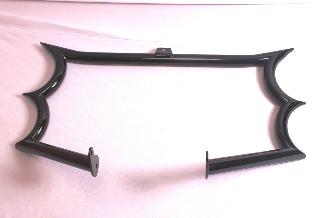 ENGINE GUARD HIGHWAY CRASH BAR FOR HARLEY SOFTAIL FATBOY HERITAGE BLACK ...