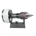 ENGINE TR900 Turbofan Engine Model Kit White Case Pusher Turbofan ...