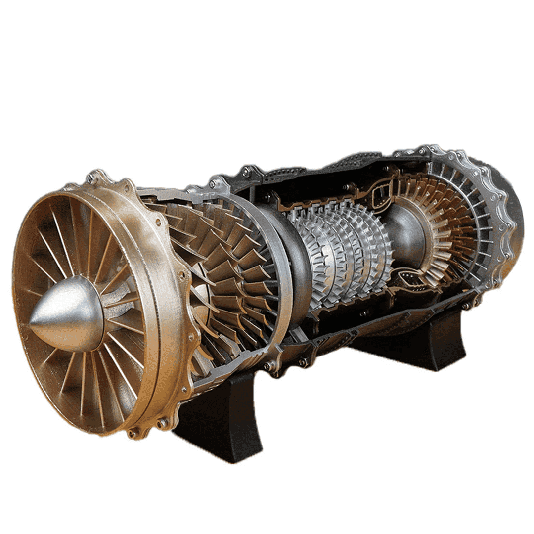 ENGINE WS-15 150+ Pieces DIY Turbofan Fighter Engine 1/20 Scale Model ...