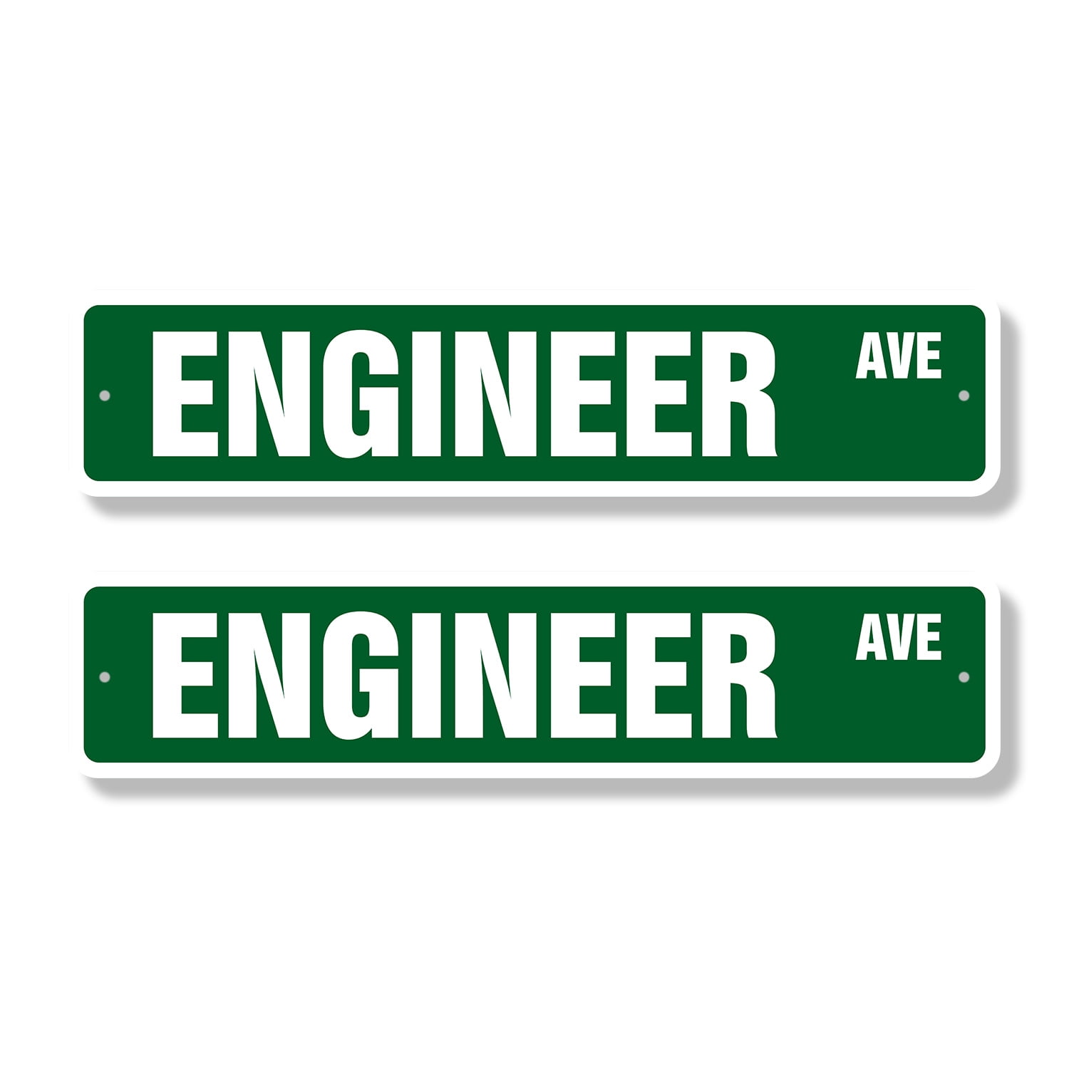 ENGINEER Classic Street Sign (2 Pack) civil chemical engineering ...