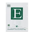 ENGINEER PAD 8.5"x11" GREEN PAPER GRID-TO-EDGE - Walmart.com