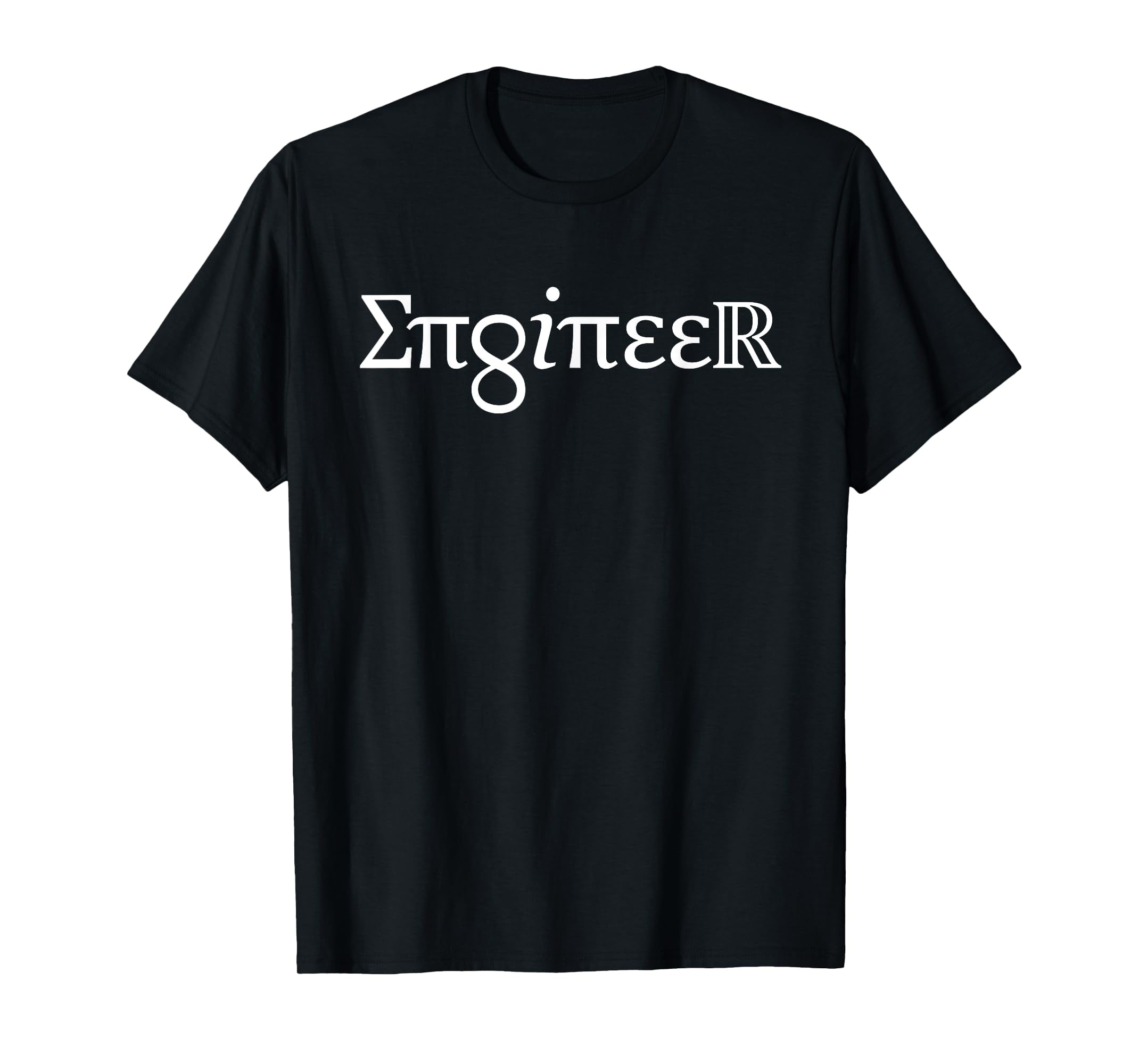 ENGINEER Tshirt Gift Spelled out in Symbols Engineering T-Shirt ...