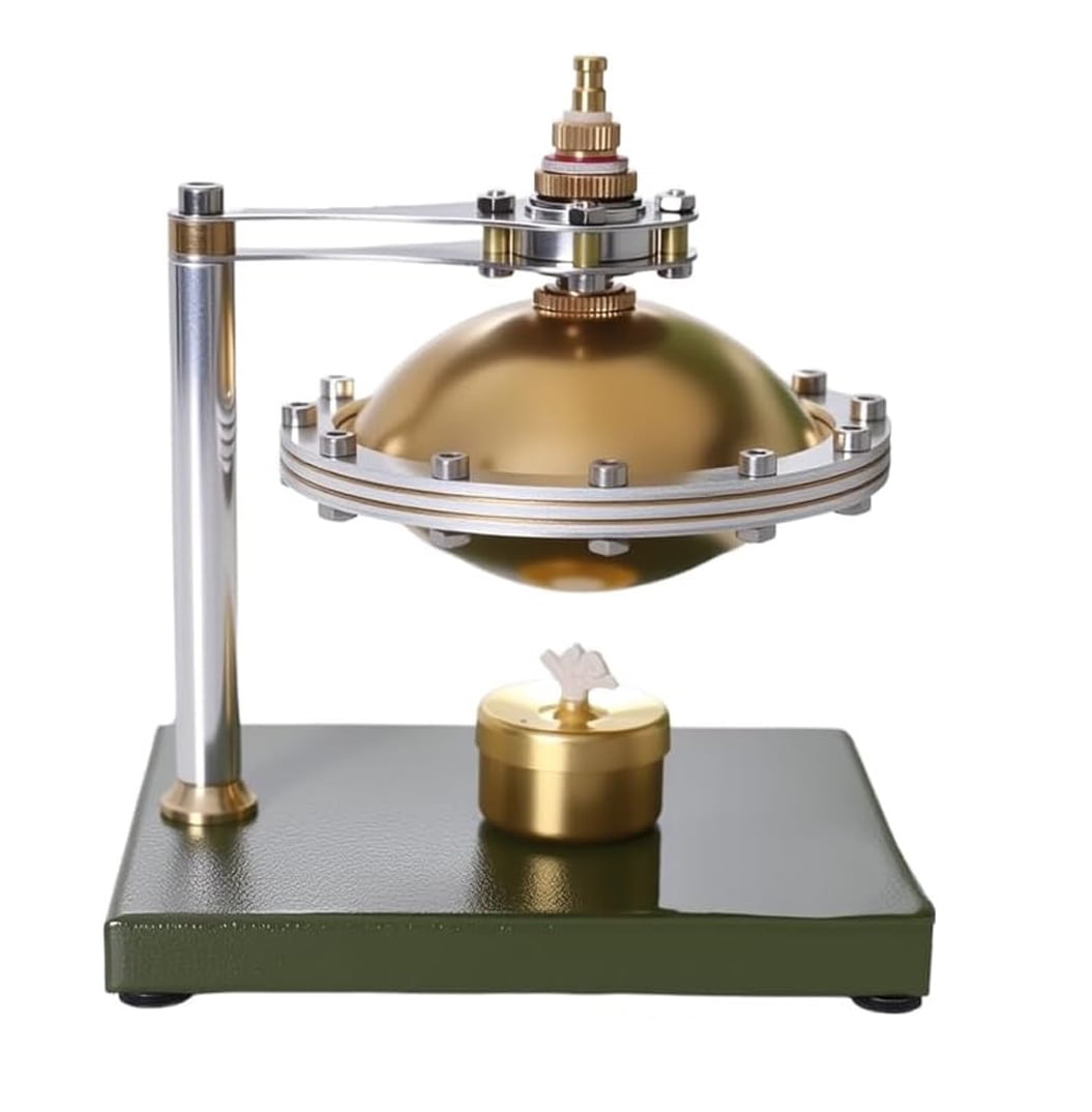 ENGINEKIT Flying Saucer Steam Engine Model Kit STEM Educational ...
