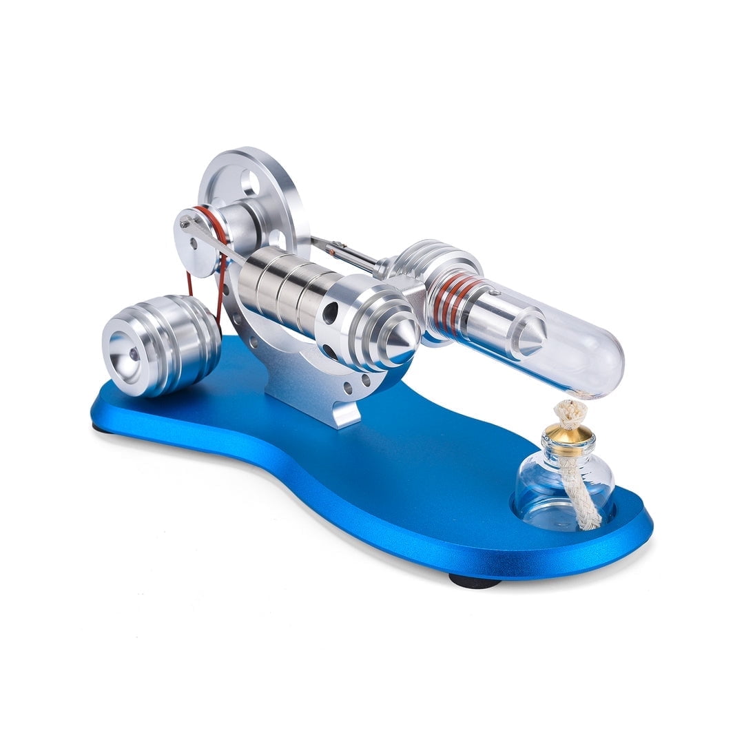 ENGINEKIT M14-03-L Single Cylinder High Temperature Stirling Engine ...