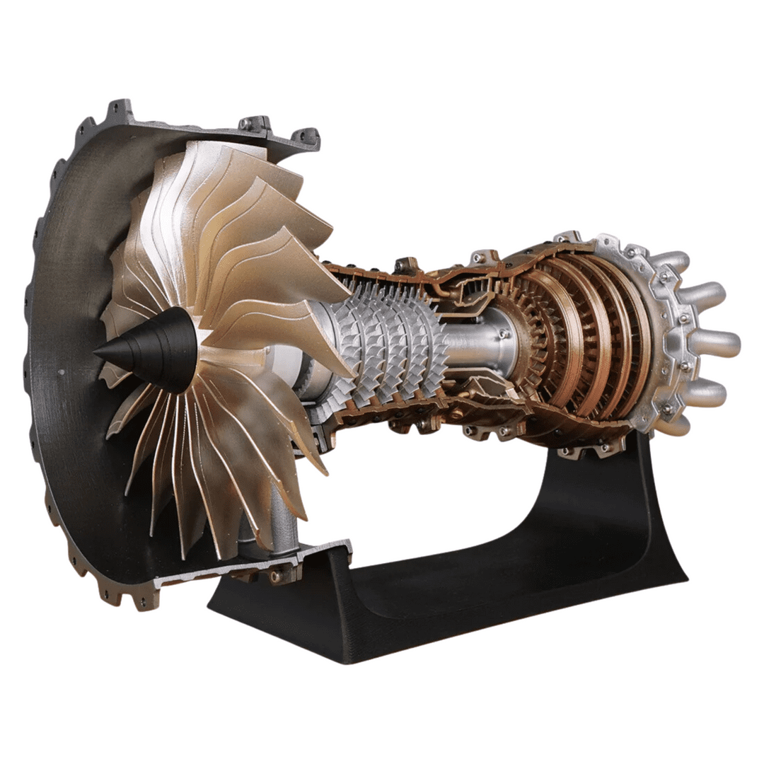 ENGINEKIT Trent 900 Mechanical Science 1:20 Scale Model Build Jet ...
