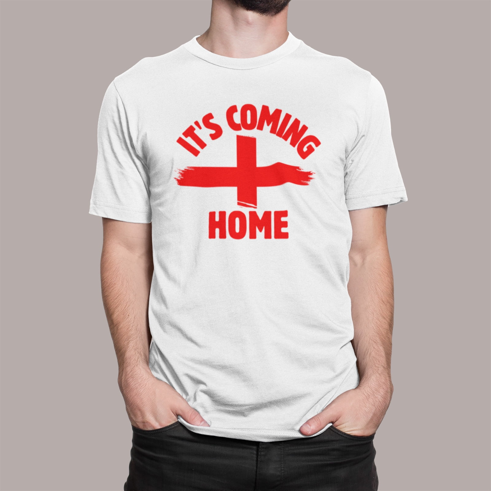 ENGLAND T SHIRT ITS COMING HOME ST GEORGE CROSS INSPIRED EURO 2024 ...