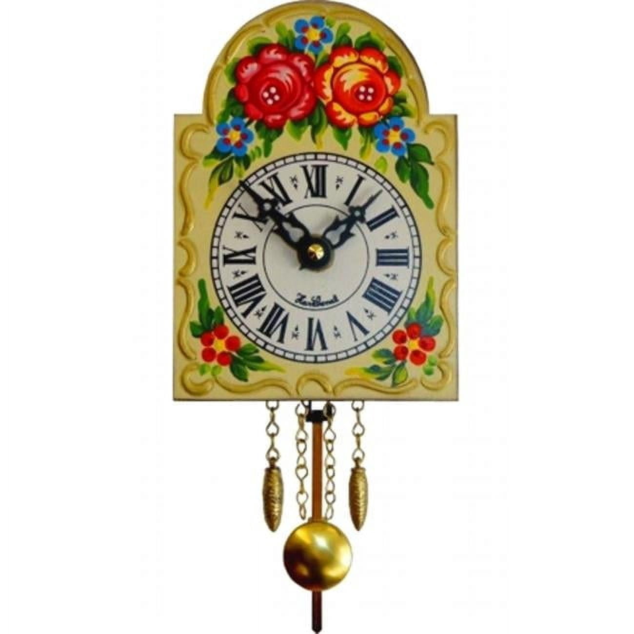ENGS Engstler Battery-operated Clock - Mini Size with Music-Chimes ...