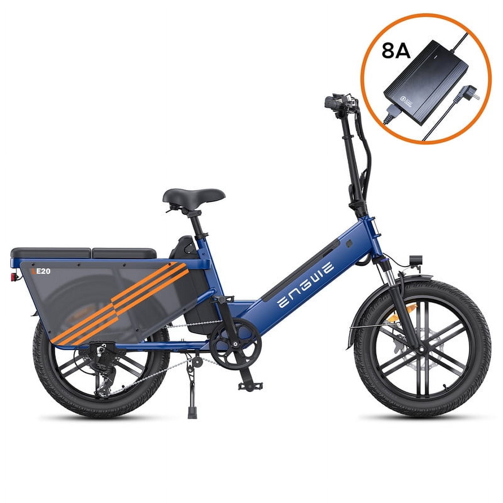 ENGWE LE20 20" Cargo Electric Mountain Bike for Adults,1300W Fat Tire ...