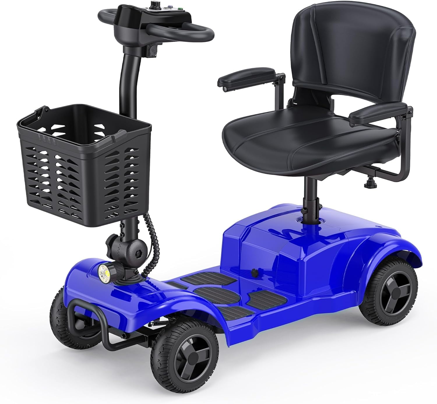 ENGWE Upgrade 4 Wheel Mobility Scooter for Seniors,Foldable Powered ...
