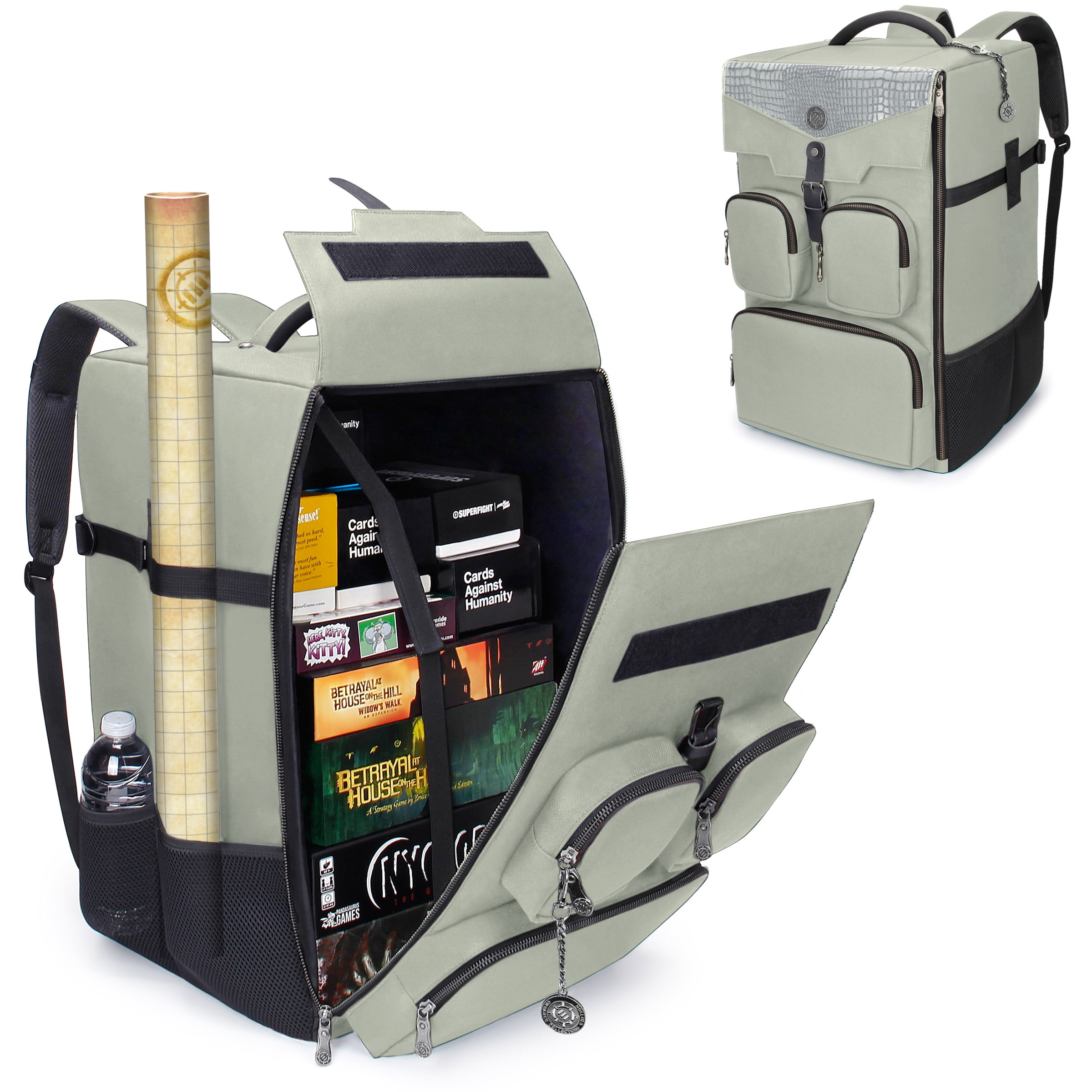 ENHANCE Collector's Edition Board Game Backpack - Reinforced Rigid Game ...