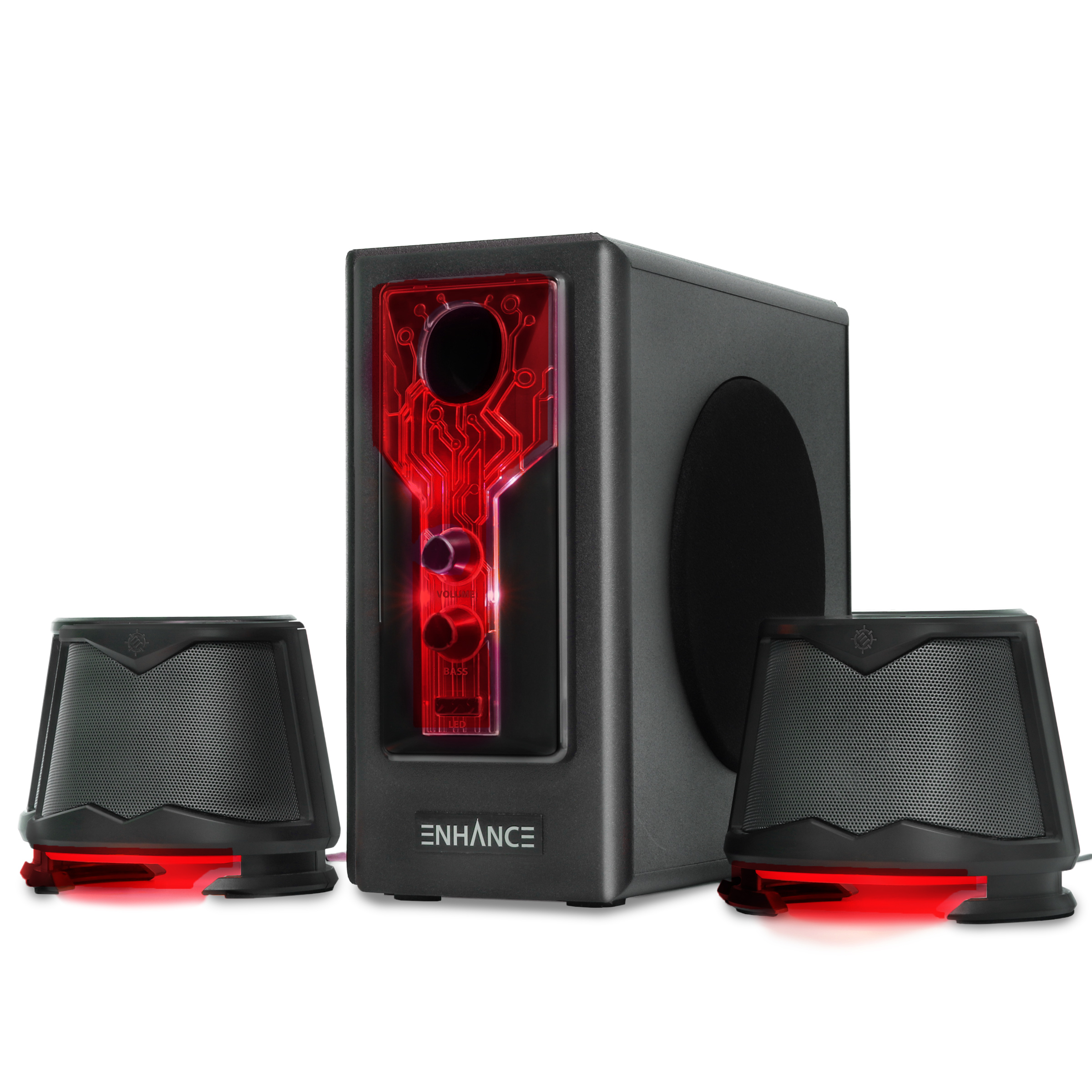 Bluetooth 5.0 Computer Speakers, USB Powered & AUX in with Headphone ...