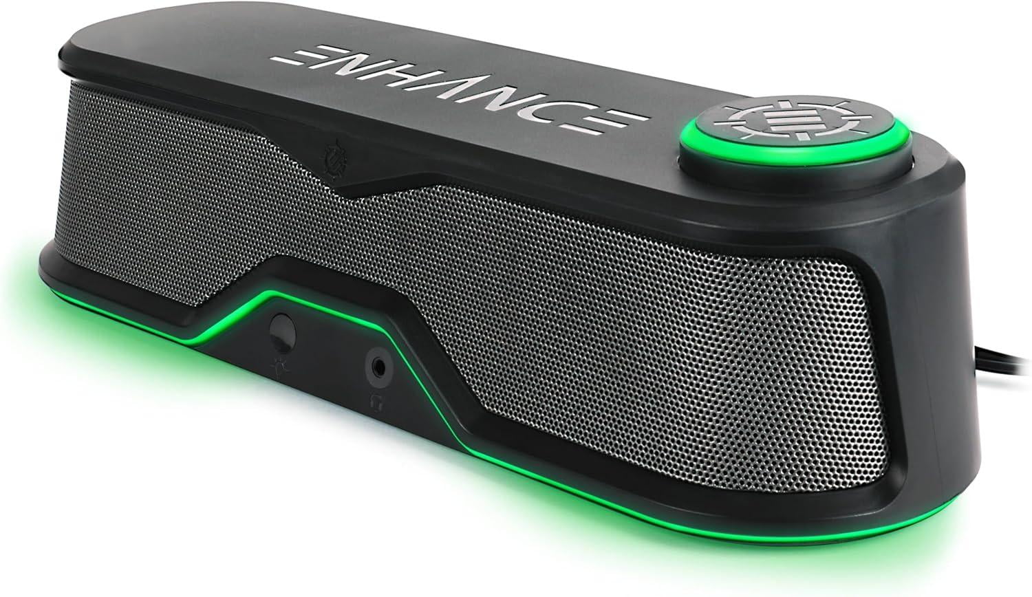 ENHANCE SB1 High Excursion Computer Soundbar - USB Powered Computer ...