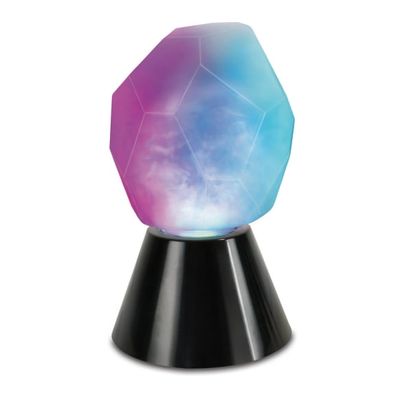 ENHANCE Tabletop Crystal Lamp - Crystal Light with Swirling RGB ...