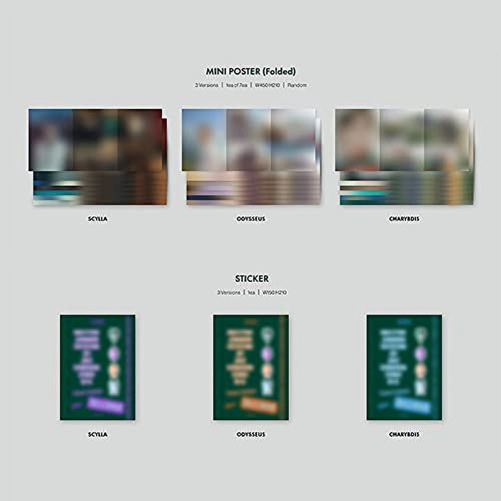 ENHYPEN DIMENSION DILEMMA 1st Album Set [ODYSSEUS, SCYLLA, CHARYBDIS ...
