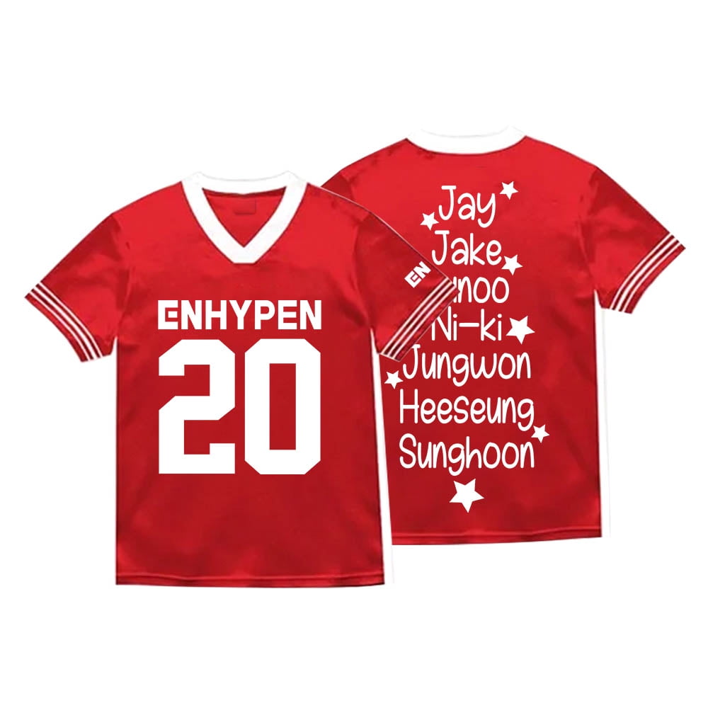 ENHYPEN Jersey Romance Untold Daydream Merch V-neck T-Shirts Summer ...