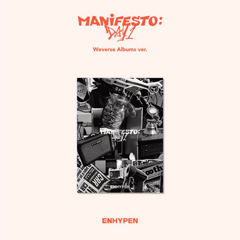 ENHYPEN KPOP - Mini Album [MANIFESTO: DAY 1] Weverse Ver. with Card ...
