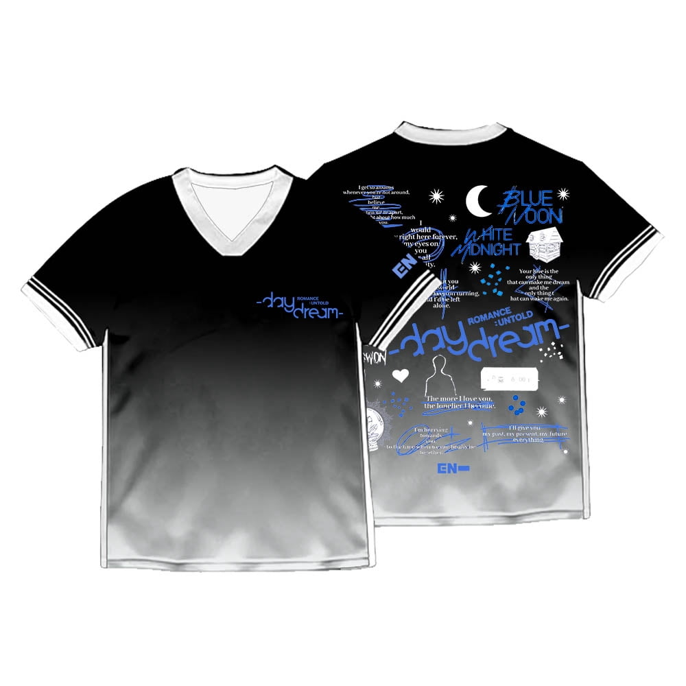 ENHYPEN Romance Untold Daydream Merch V-neck T-Shirts Summer Unisex ...