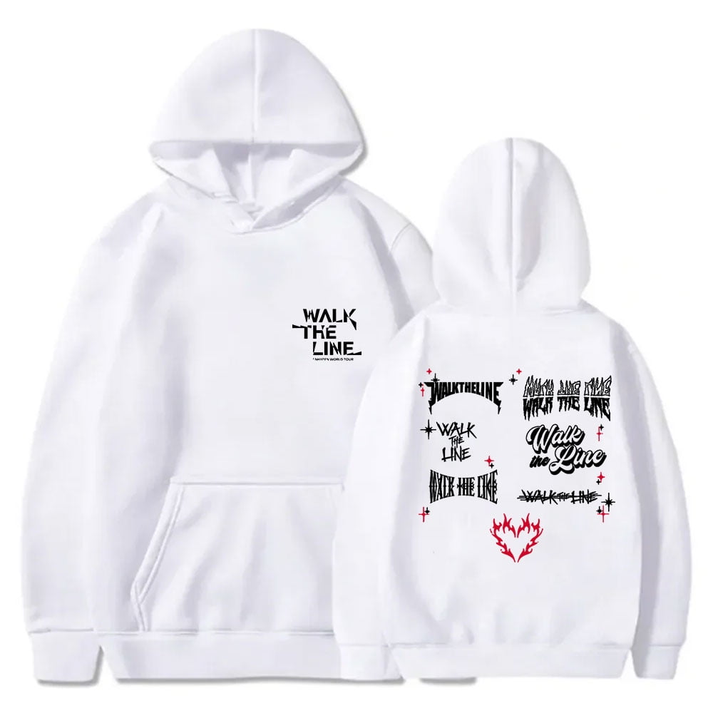 ENHYPEN Walk The Line World Tour 2025 Merch Hoodies Streetwear Women ...