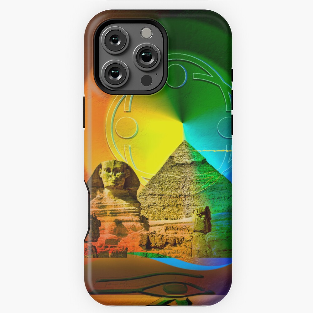 ENIGMA OF EGYPT Ancient Mystery Art Phone Case for iPhone 16 15 14 13 ...