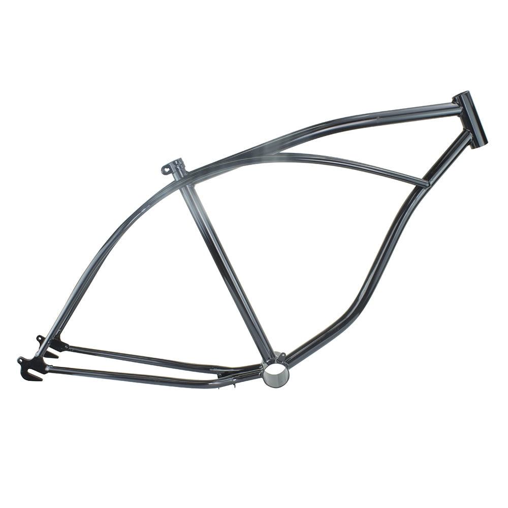 ENIX 26" Beach Cruiser Bike Frame Black - Walmart.com