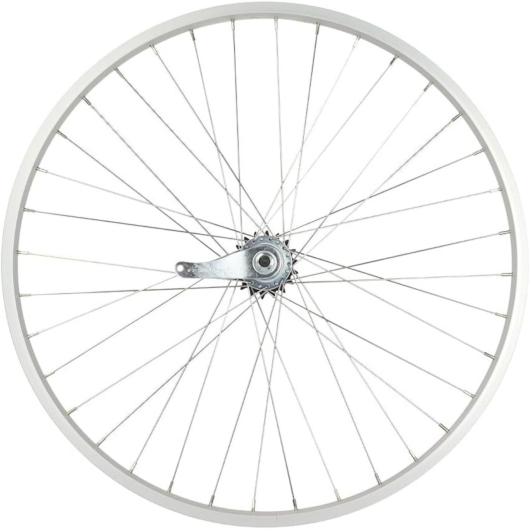 ENIX Coaster Brake Rear Wheel 26 x 1.75/2.125, Silver, 36 Spokes, 14g ...