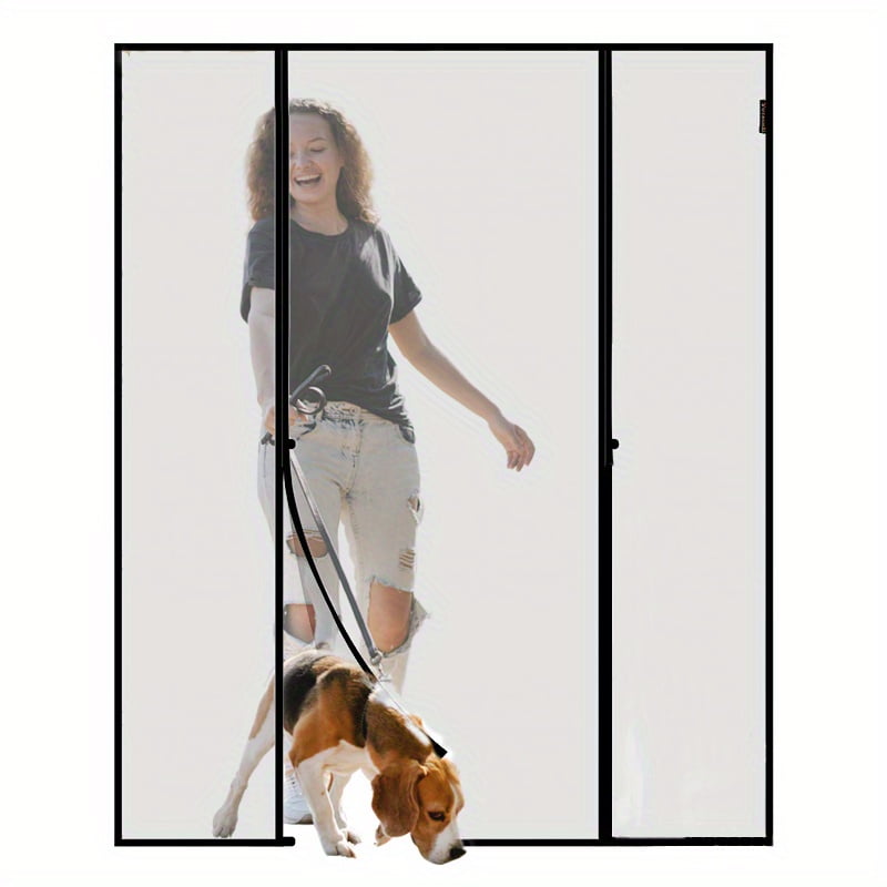 ENIYUU 1 Set Magnetic Screen Door Thicker Fiberglass Mesh Door Closure ...