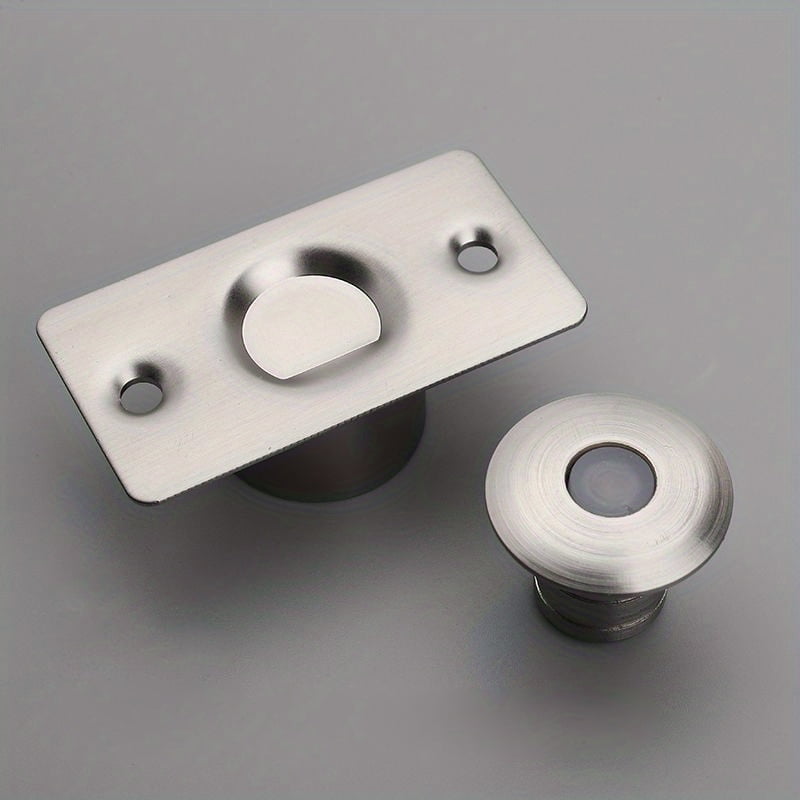 ENIYUU 1pc Heavy-Duty Invisible Door Stopper - Strong 304 Stainless ...