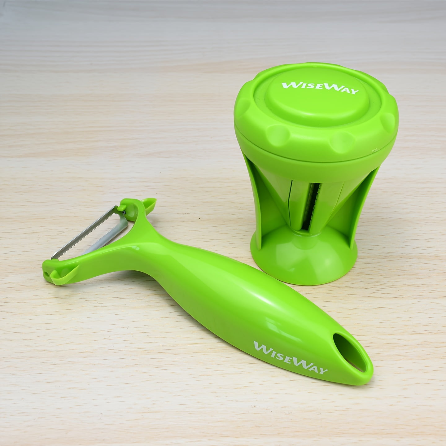 ENIYUU 2-Piece Kitchen Peeler Set - Multifunctional Vegetable & Fruit ...