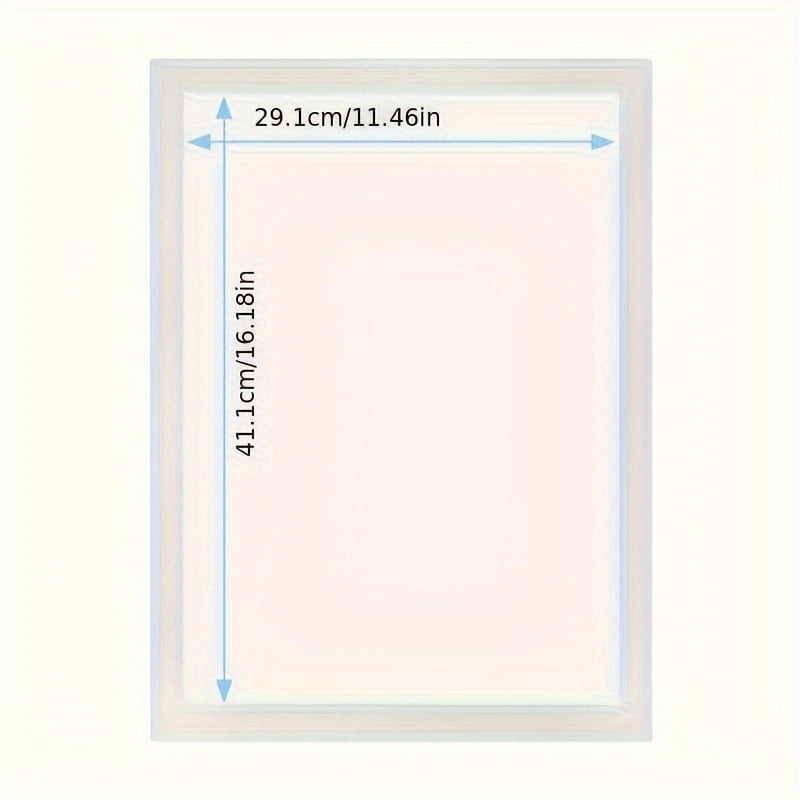 ENIYUU 20pcs A4/A3 Silvery Magnetic Photo Frames - Easy-Open Wall ...