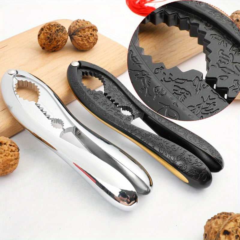 ENIYUU 3pcs Metal Nutcracker Set Walnut Clamp Pliers Shellfish Seafood ...