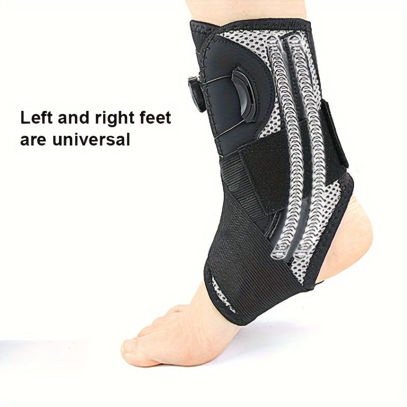 ENIYUU Adjustable Ankle Support Brace With Rotatable Heel Protector ...
