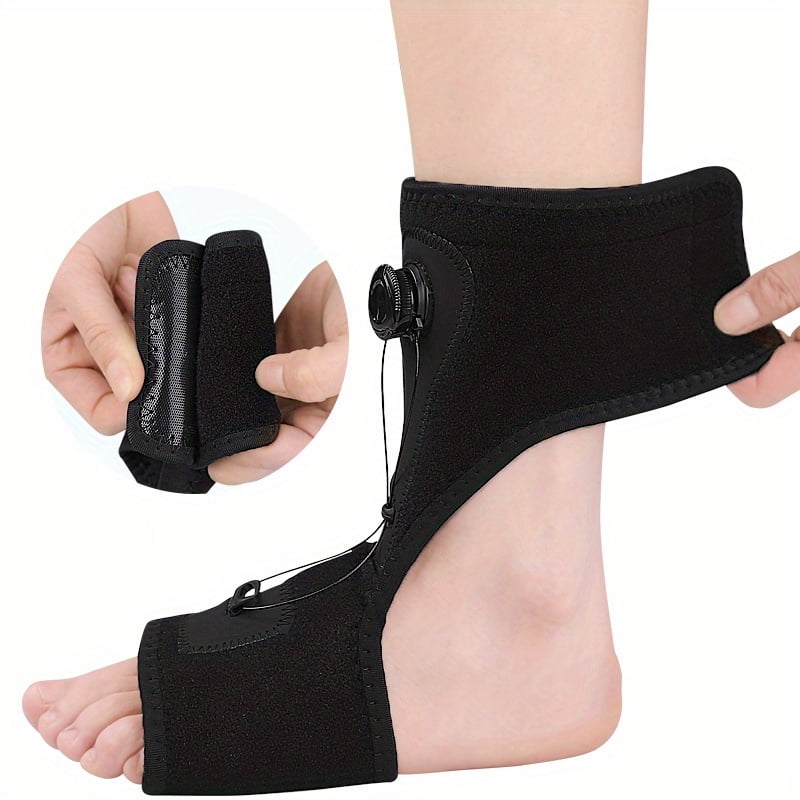 ENIYUU Adjustable Ankle Support Brace With Rotary Knob Compression ...