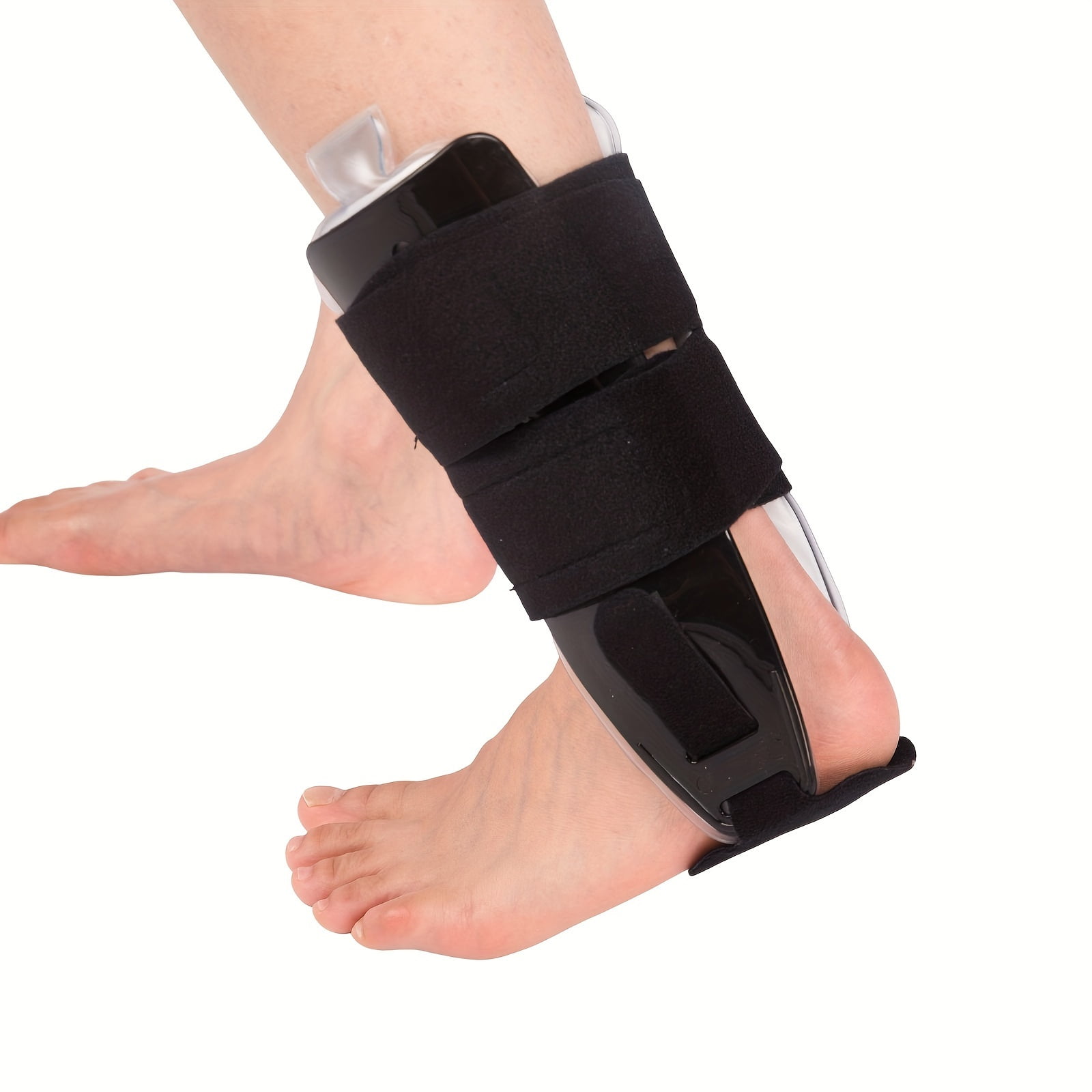 ENIYUU Adjustable Inflatable Ankle Brace with Air Cells Hook and Loop ...