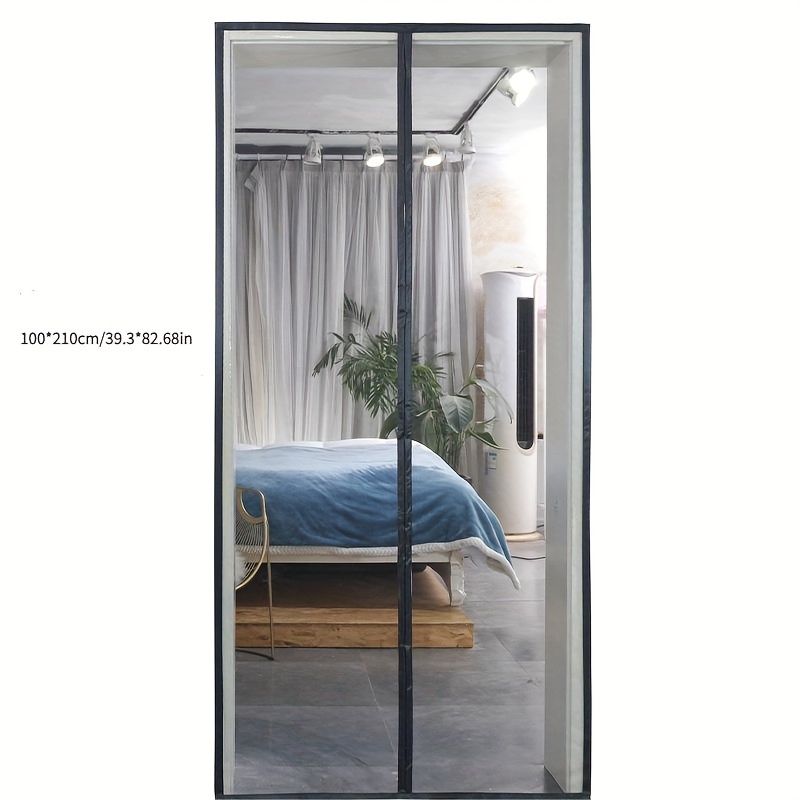 ENIYUU Contemporary Magnetic Screen Door - Self Sealing Insect-Proof ...