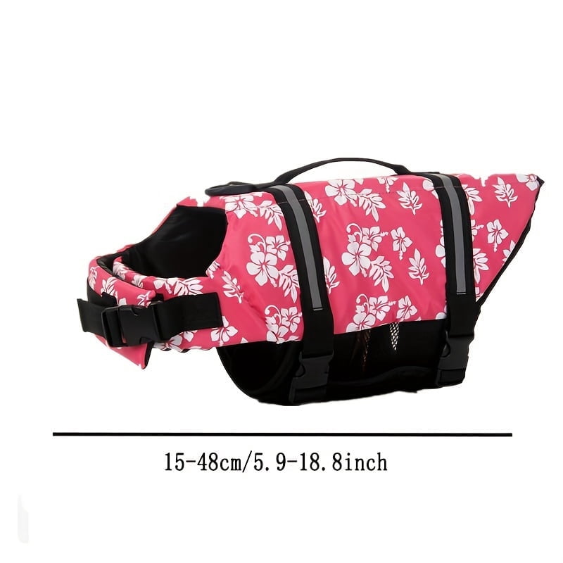 ENIYUU Dog Life Jacket Dog Life Vest for Swimming Boating Adjustable ...