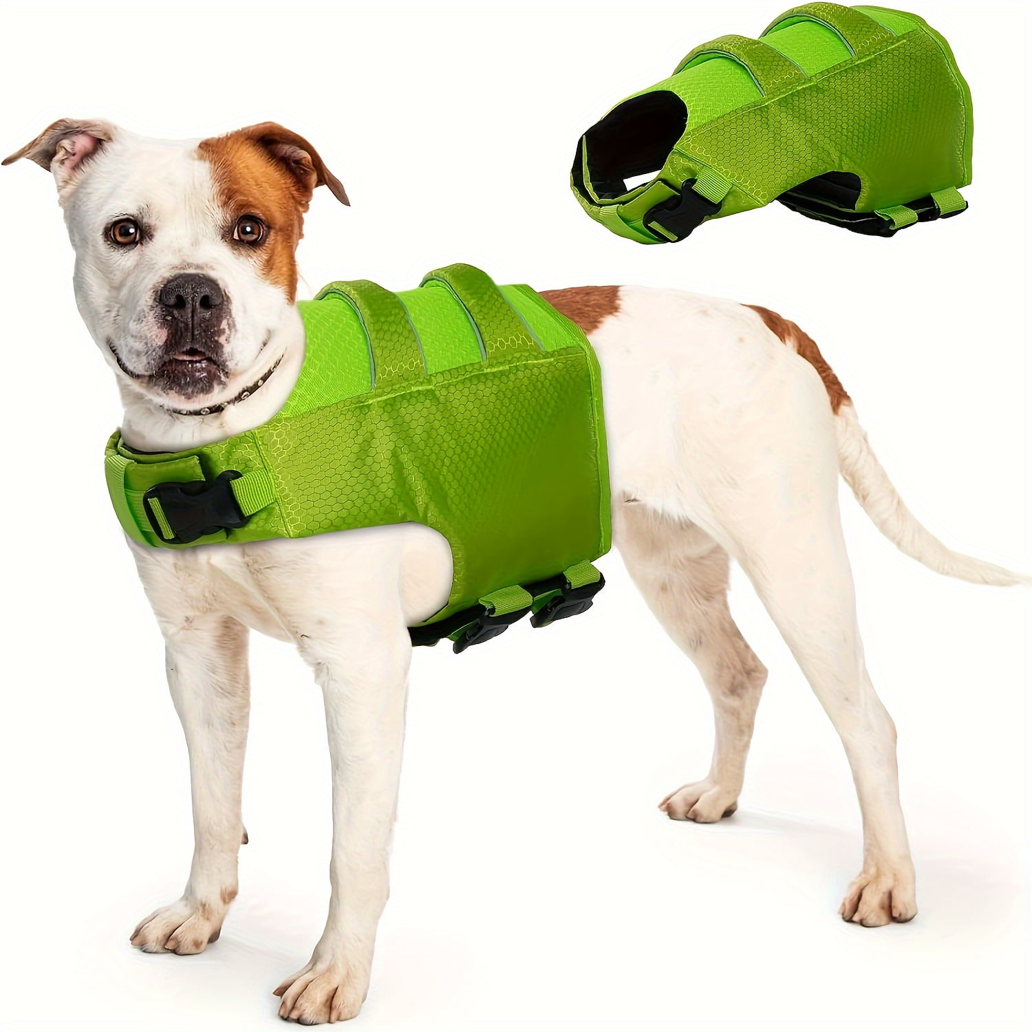 ENIYUU Dog Life Vest For Swimming Dog Life Jacket Swimming Safety Vest ...