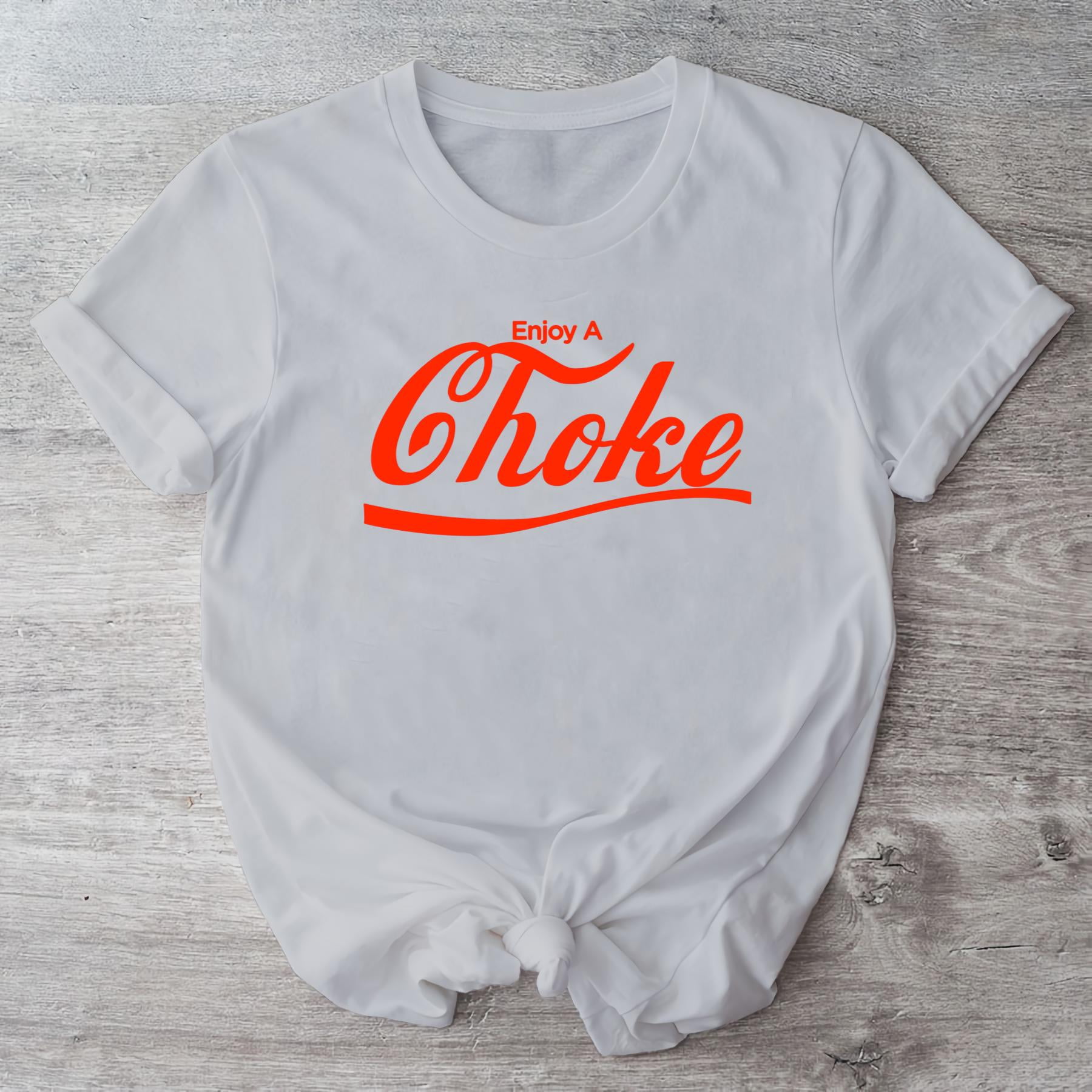 ENJOY A CHOKE COKE COCA COLA JIU JITSU MMA BJJ PARODY FUNNY JOKE GAG ...