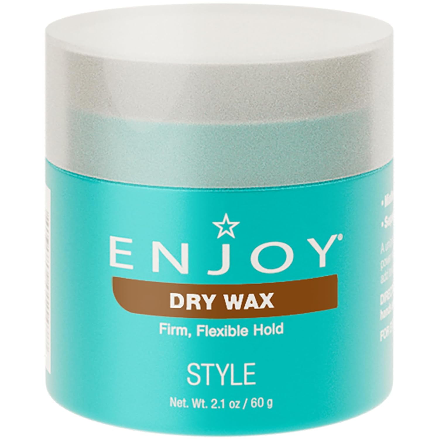 Enjoy Dry Wax 21 Oz Non Greasy Pliable Hair Wax