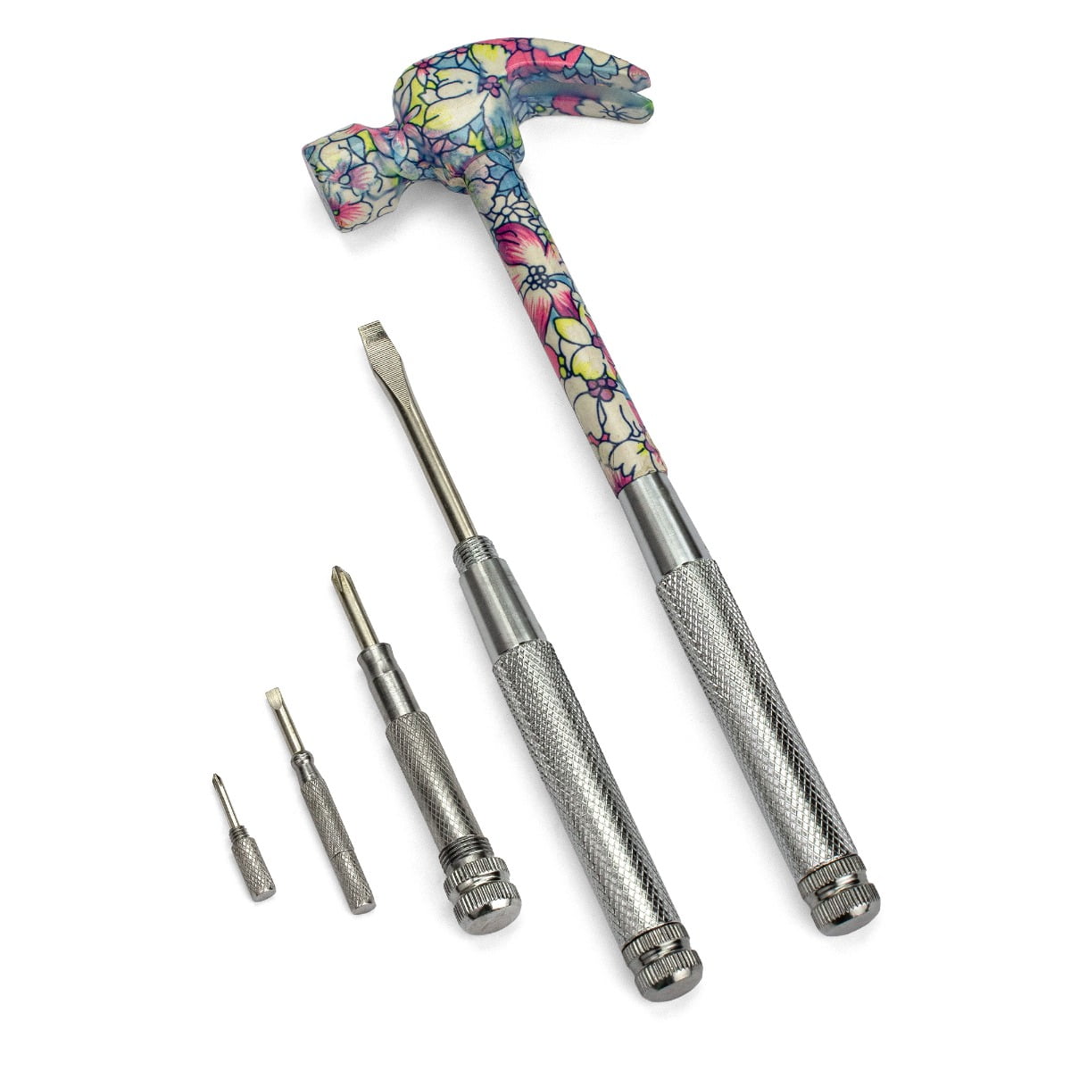 ENKAY - 6 in 1 Flower Hammer & Screwdriver (Pattern 3) Multifunction ...