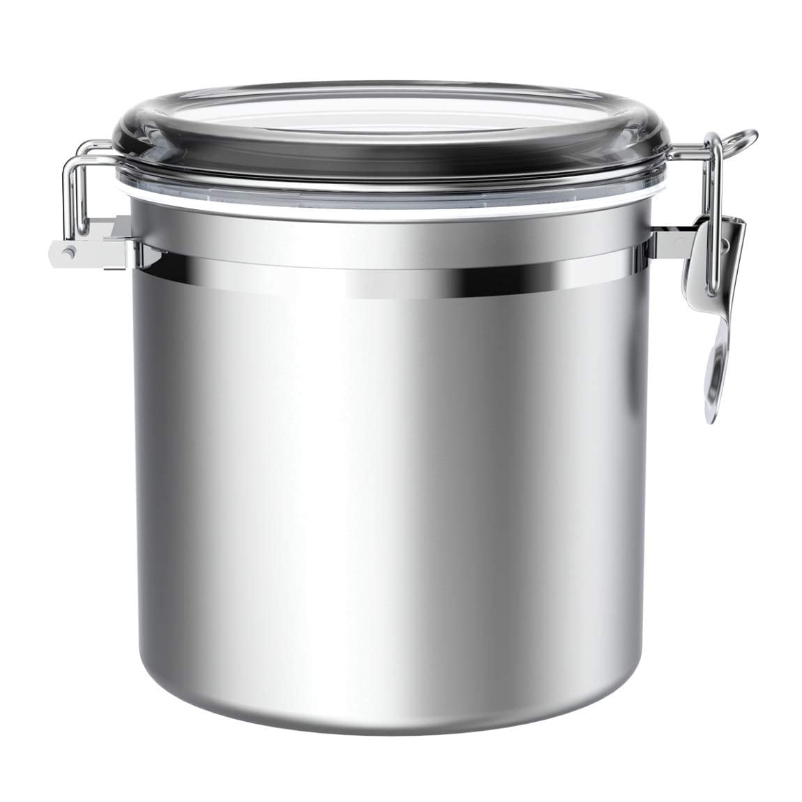 ENLOY 165oz Stainless Steel Airtight Canister for Kitchen Food Storage ...