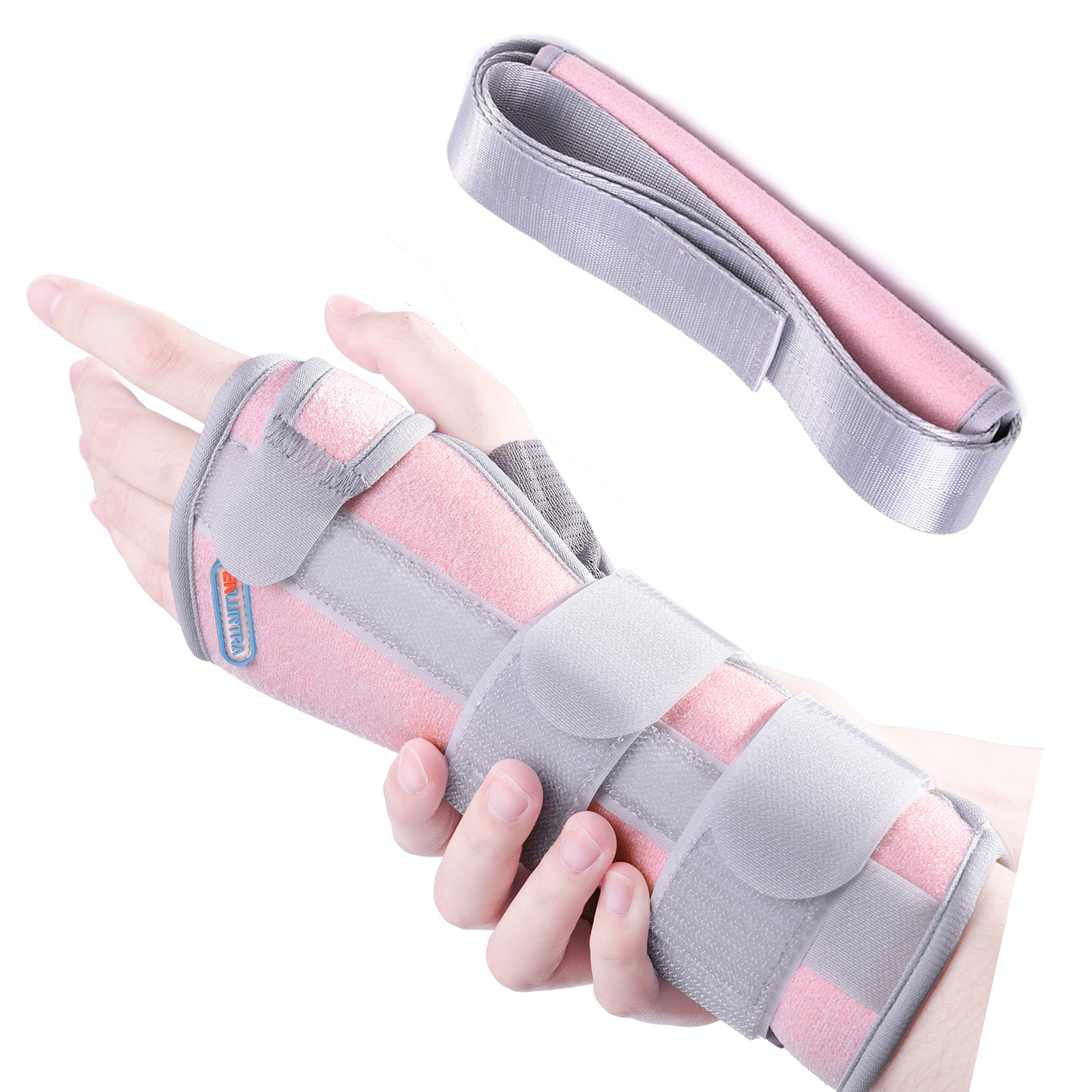 ZOUYUE Carpal Tunnel Wrist Brace, Removable Metal Splint, Night Sleep ...