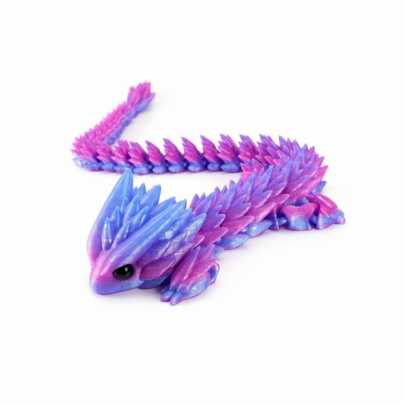 ENMJIAW 3D Toothless Dragon Ornament 12inch 3D Printed Dragon Mystery ...