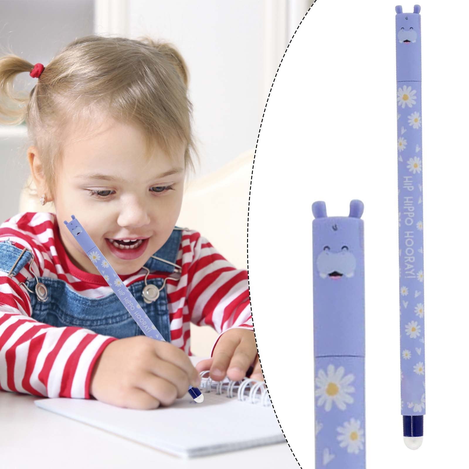 ENMJIAW Erasable Gel Pen Neutral Pen Cartoon Erasable Pen Gel Inks Pen ...