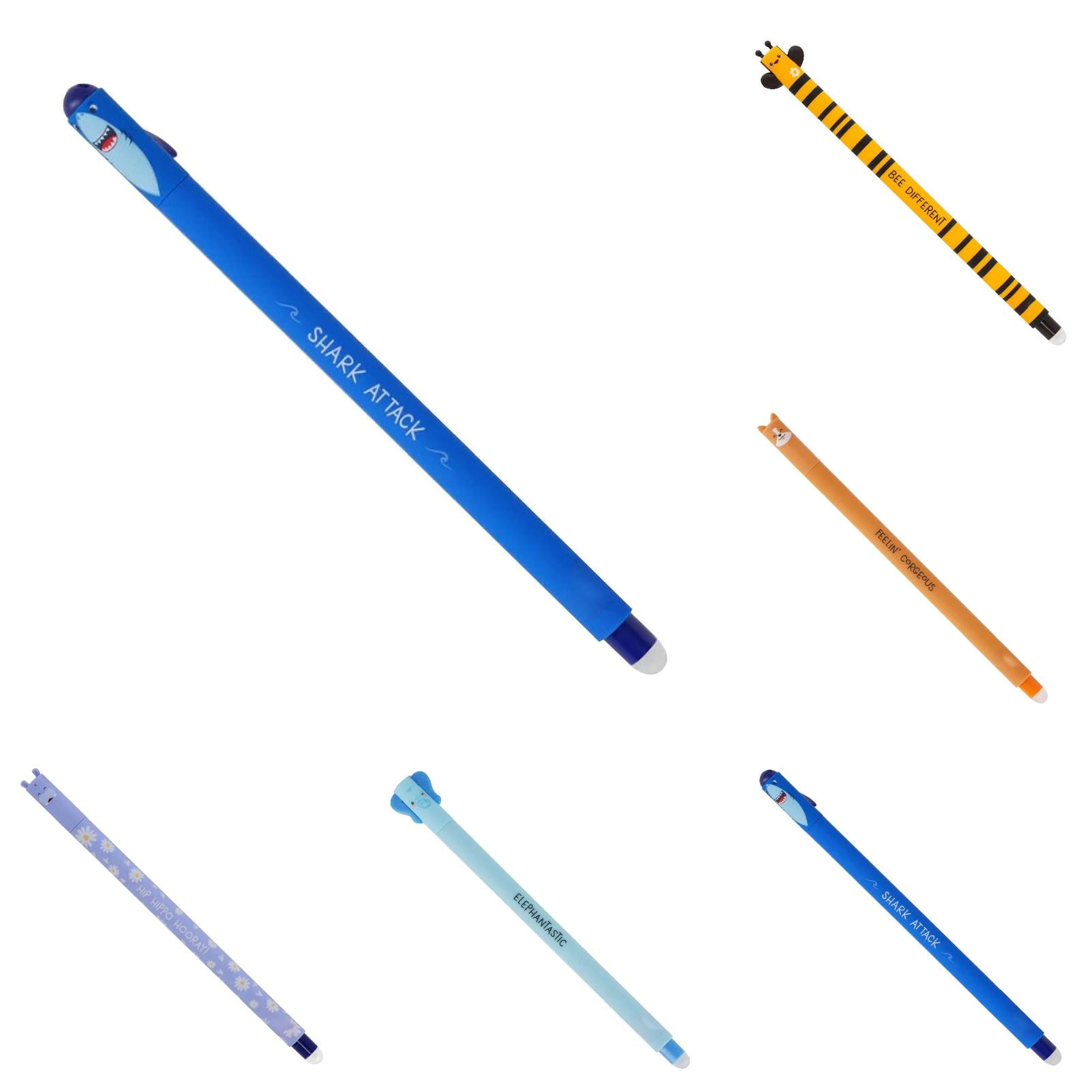 ENMJIAW Erasable Neutral Pen Gel Pen Erasable With At The End For ...